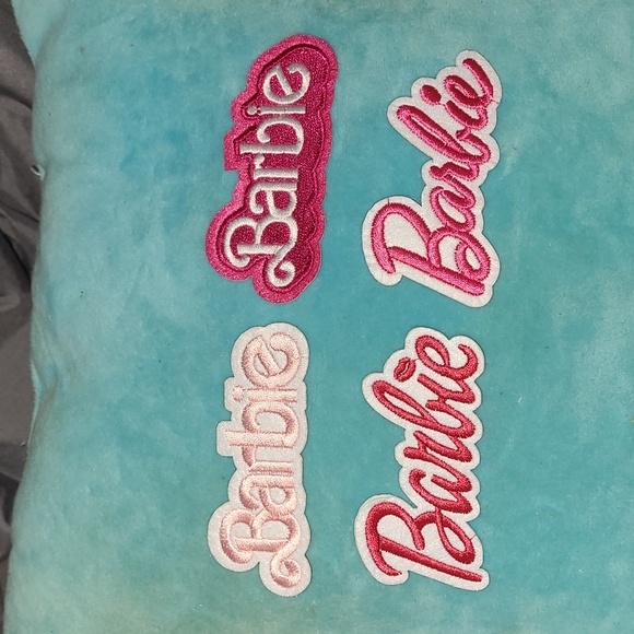 Barbie | Accessories | 4 Dif Barbie Patches Ironon | Poshmark